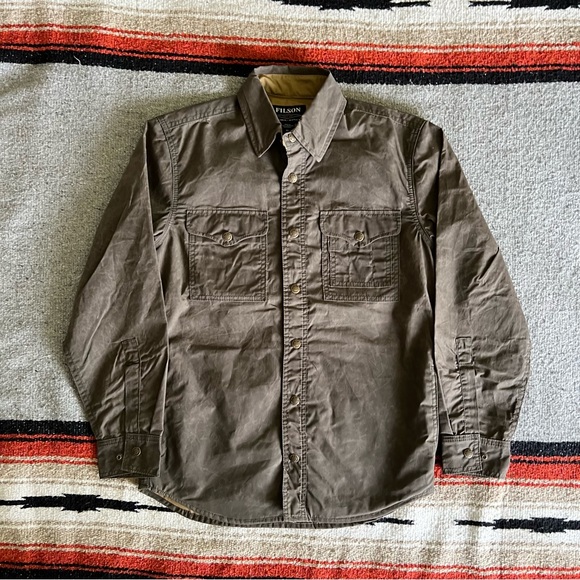 Filson | Jackets & Coats | Filson Waxed Jac Shirt Made In Usa | Poshmark